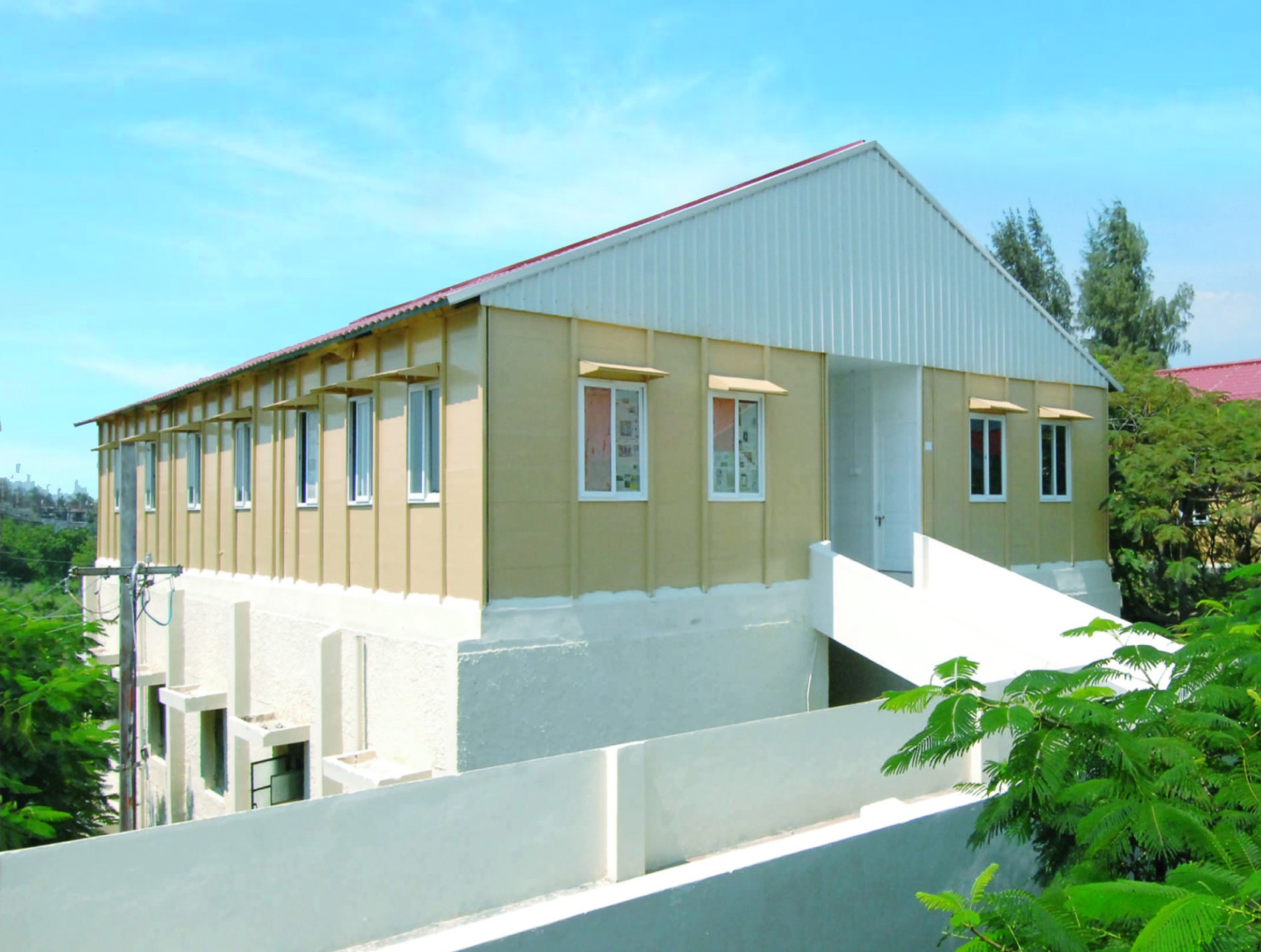 Prefabricated Building Manufacturer in India | Pressmach Infrastructure