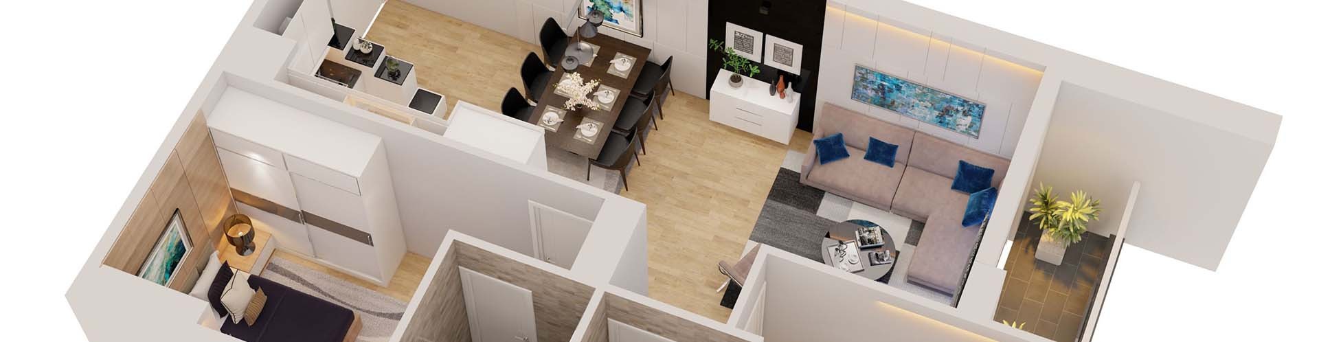 LGSF Model Flats | Sample Flats Manufacturers in India